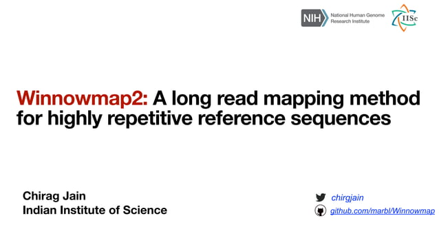 Winnowmap2: A long read mapping method for highly repetitive reference ...