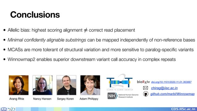 Winnowmap2: A long read mapping method for highly repetitive reference ...