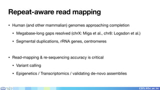 Winnowmap2: A long read mapping method for highly repetitive reference sequences | PPT