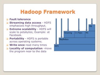 CSI conference PPT on Performance Analysis of Map/Reduce to compute the ...