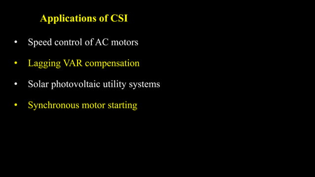 Current Source Inverter Pptx Computer Peripherals Computing