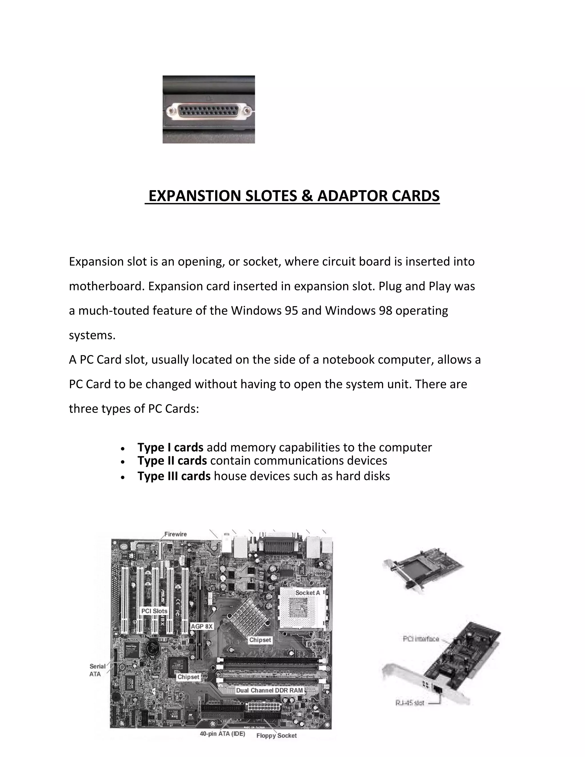 3. Component of computer - System Unit ( CSI-321) | PDF