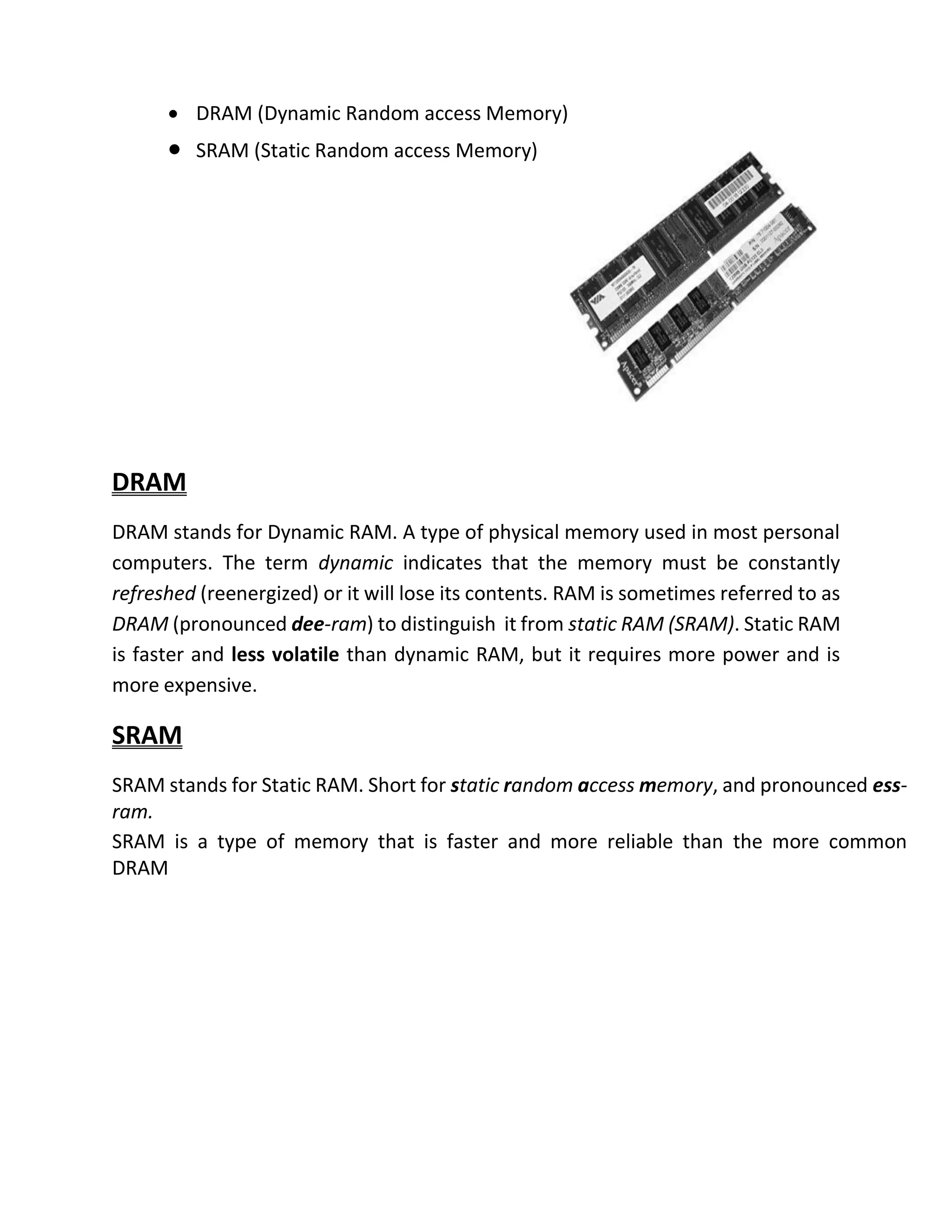 3. Component of computer - System Unit ( CSI-321) | PDF