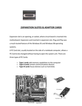 3. Component of computer - System Unit ( CSI-321) | PDF