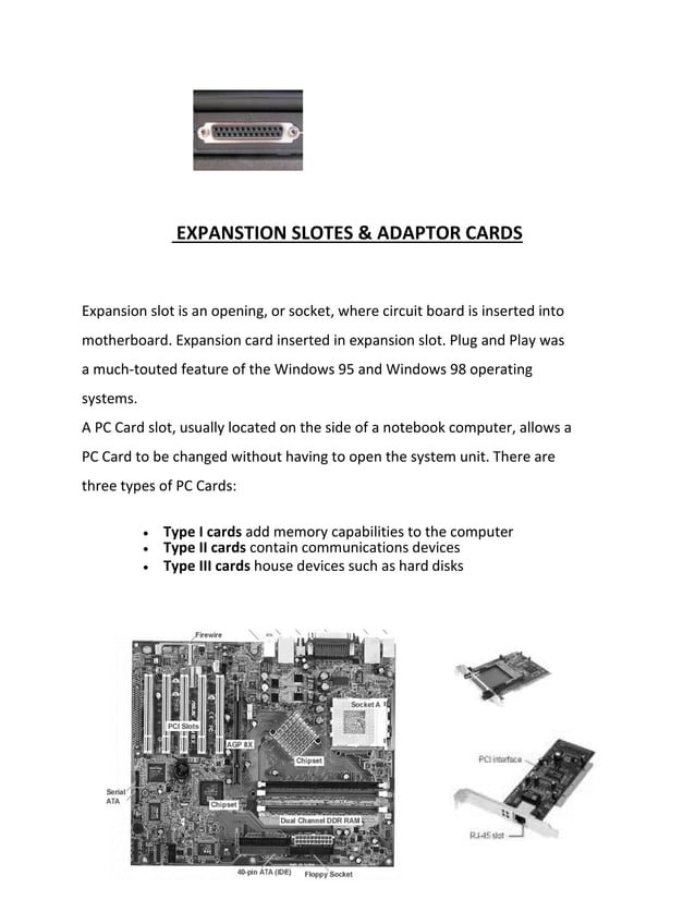 3. Component of computer - System Unit ( CSI-321) | PDF