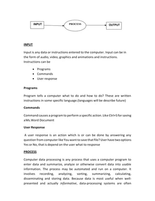 1. Introduction to Computer (CSI-321) | PDF