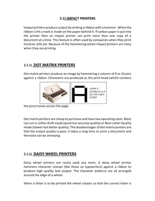 2. Components of Computer (CSI-321) | PDF