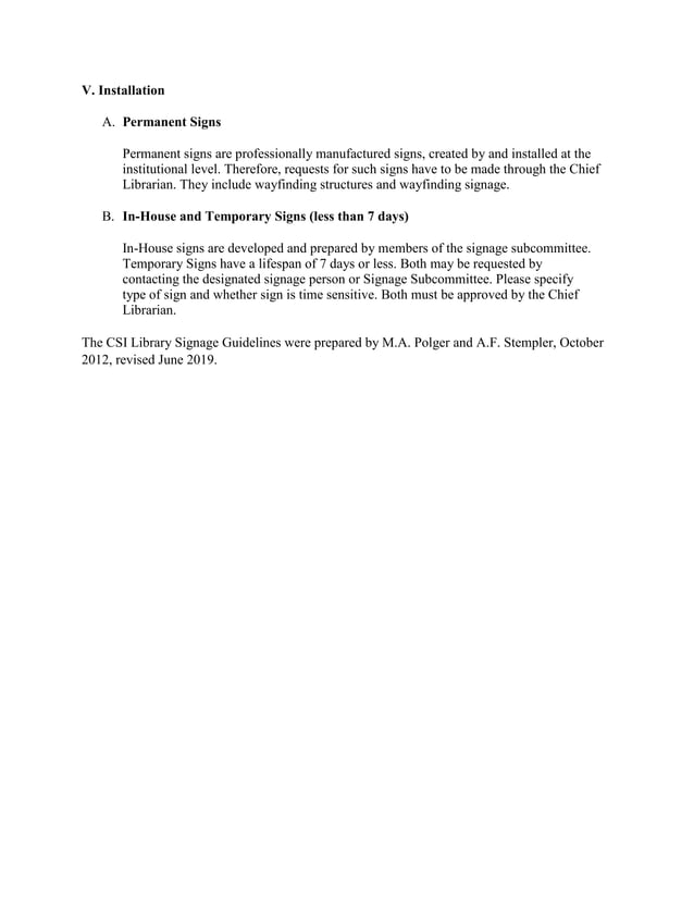 Effective Library Signage: Tips, Tricks, & Best Practices (Sample ...