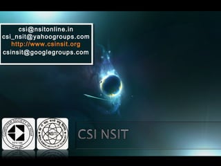Csi presentation (2) | PPT