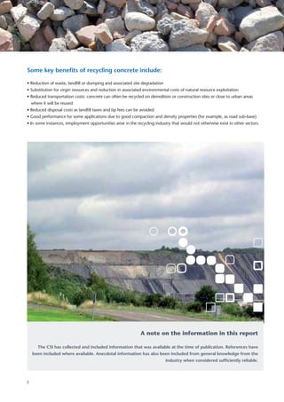 Csi recycling concrete-fullreport | PDF
