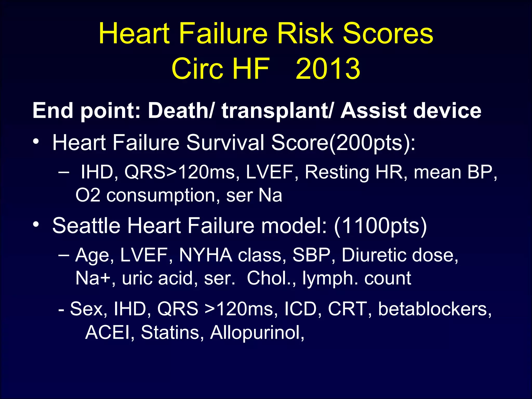 Acute Decompensated Heart Failure : What is New ? | PPT