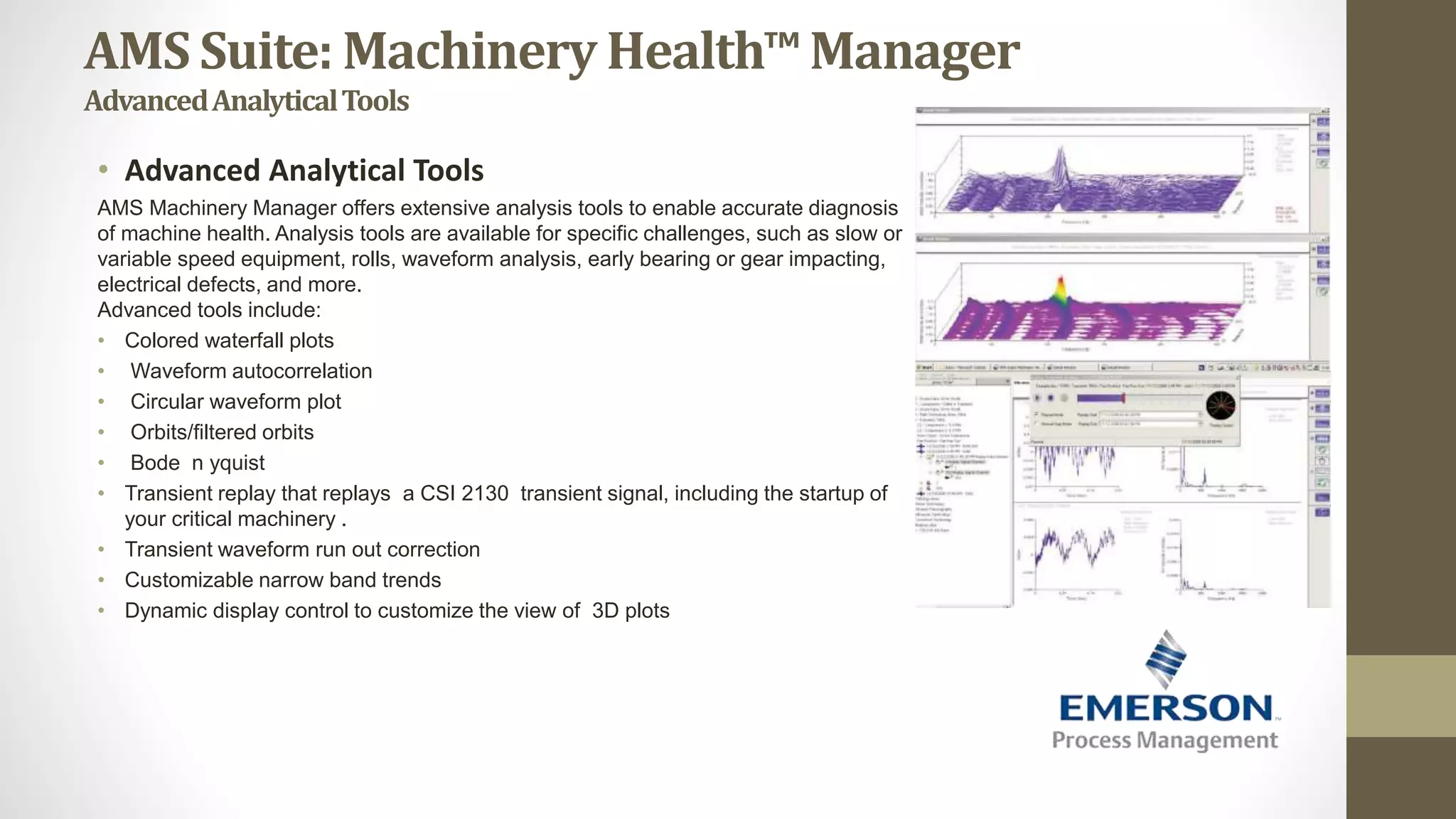Csi 2130 machinery health analyzer | PPTX