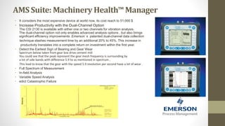 Csi 2130 machinery health analyzer | PPTX
