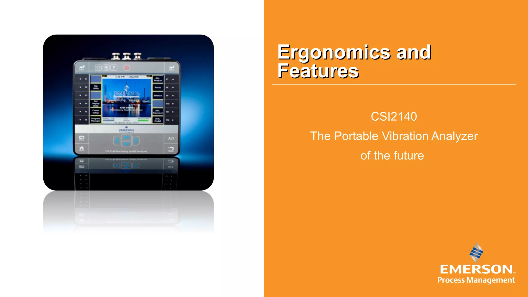 Vibration Analysis, Emerson Makes it Easy for You | PPT