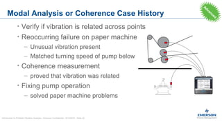 Vibration Analysis, Emerson Makes it Easy for You | PPT