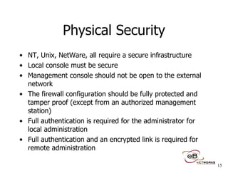 Auditing Check Point Firewalls | PPT