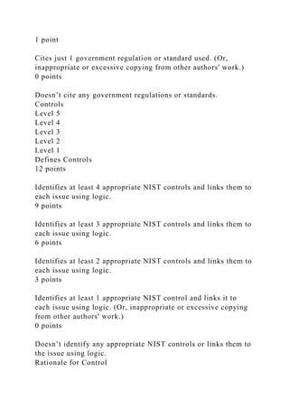 CSIA 485 Project #3 Detailed Assignment DescriptionSelec.docx