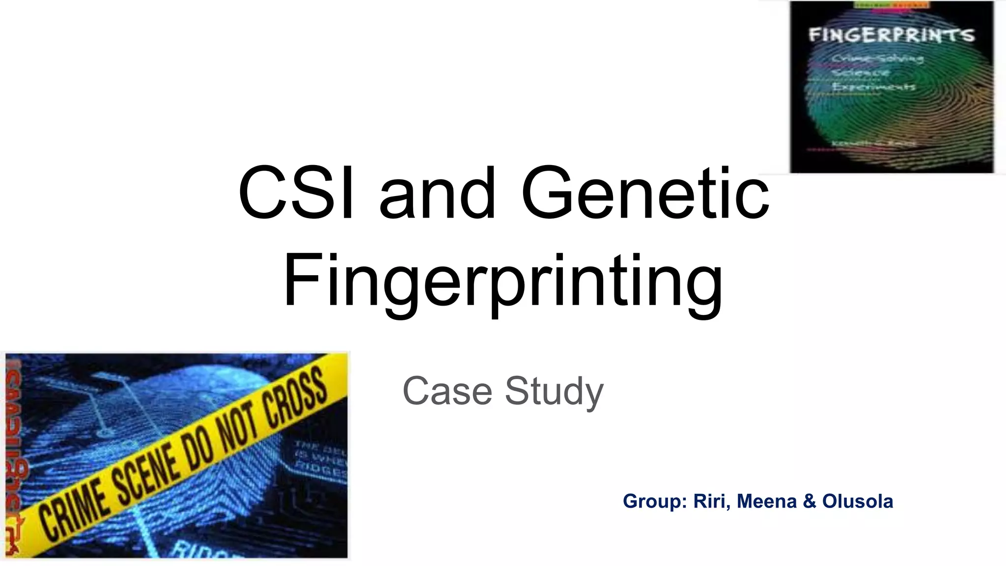 [Case Study] CSI and fingerprinting case study and discussion ...
