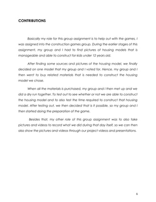 Community Service Individual Report | DOC