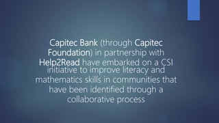 Csi campaign - (for a school project) | PPT