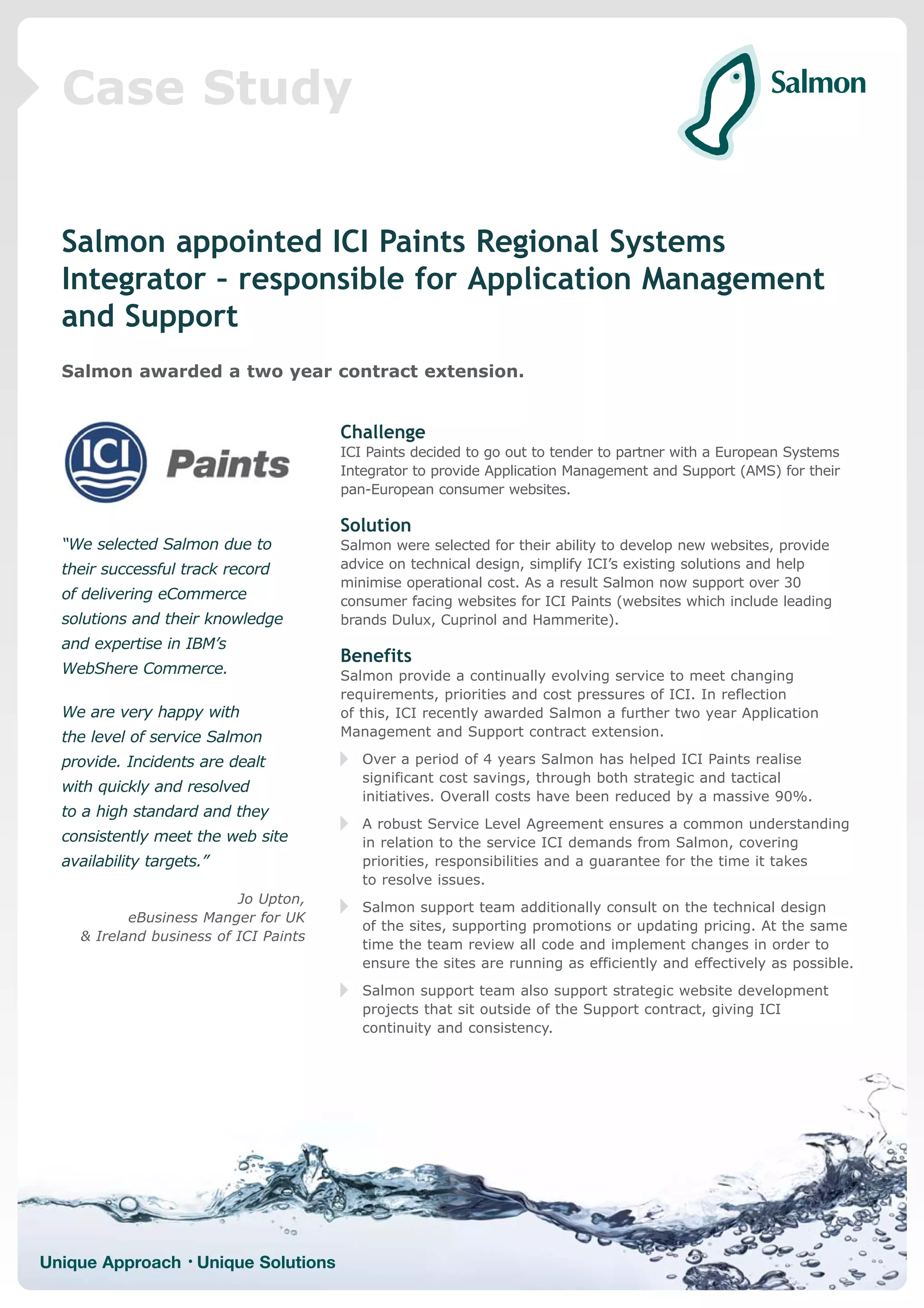 ICI eCommerce case study | PDF | Pet Supplies | Pets