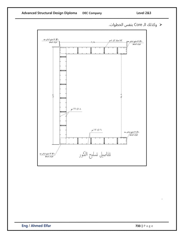 م_احمد الفار CSI Column شرح برنامج | PDF