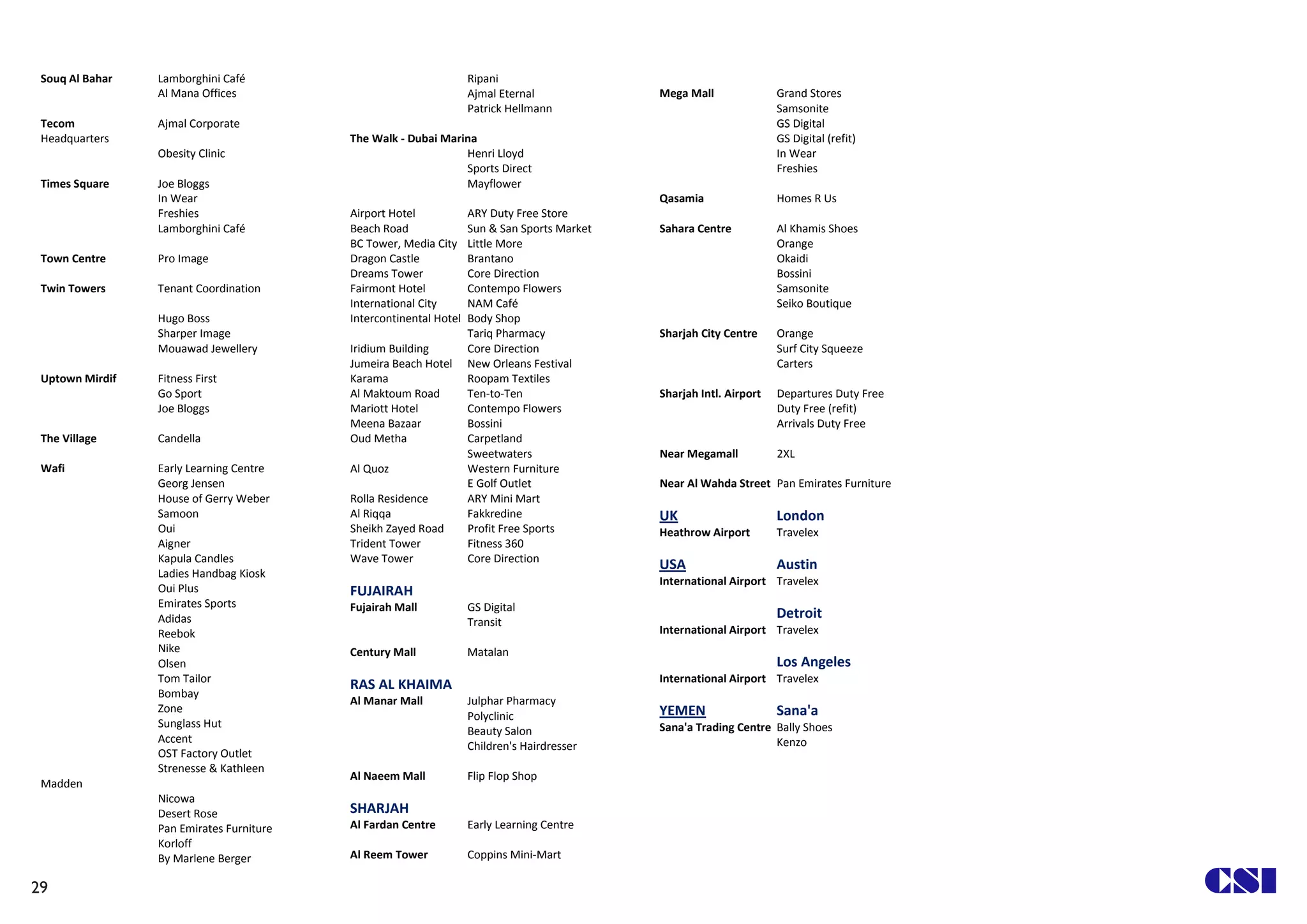 Csi company profile design | PPT