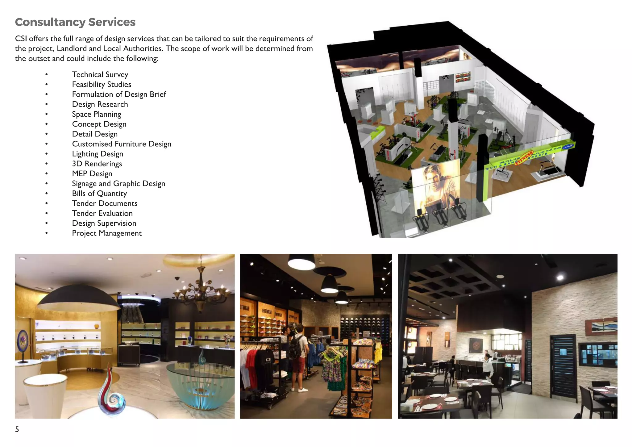 Csi company profile design | PPT
