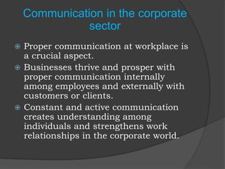 Corporate life and skills | PPTX