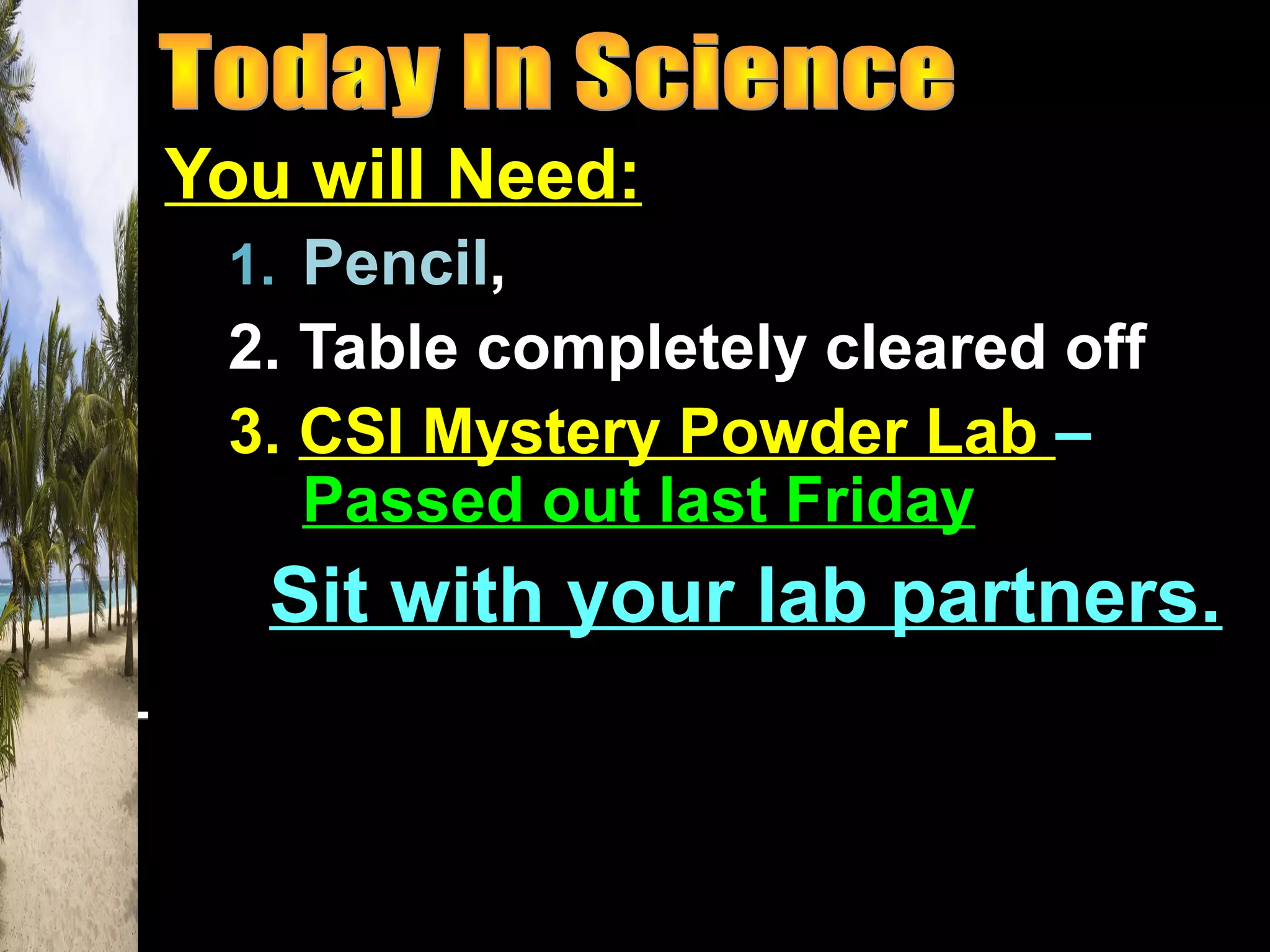 CSI Day 4 | PPT