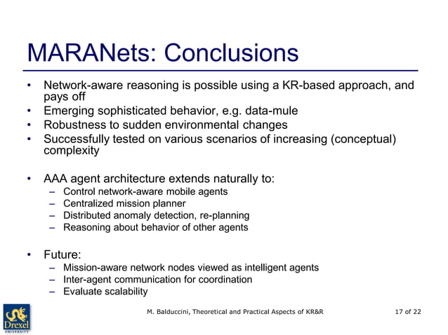 Theoretical and Practical Aspects of Knowledge Representation and Reasoning | PDF | Robotics ...