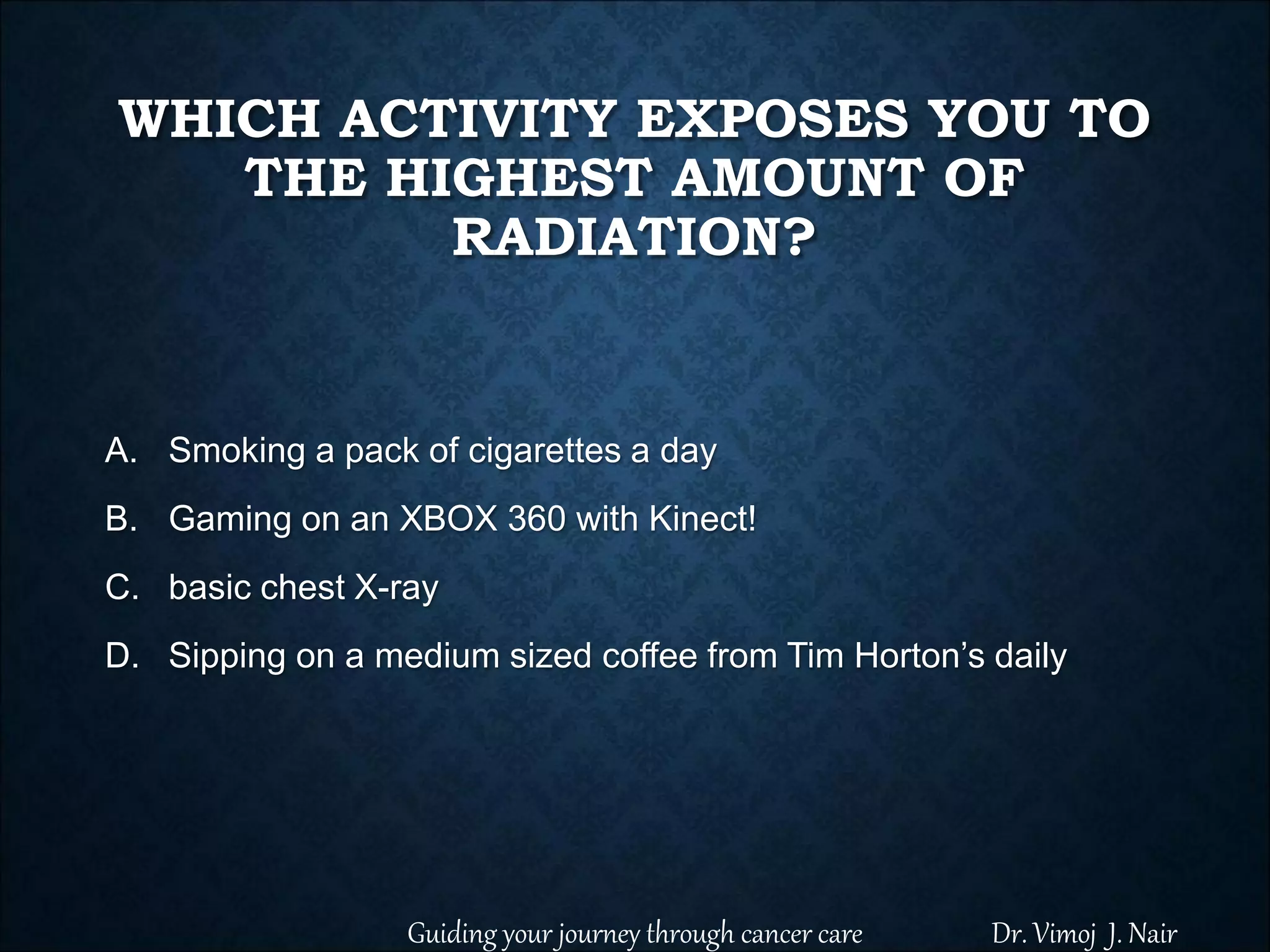 LOW DOSE CRANIOSPINAL IRRADIATION (CSI) USING VMAT , RADIATION FOR ...