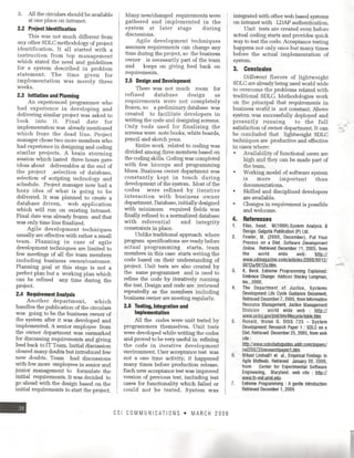 Lightweight SDLC : A case study | PDF