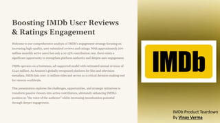 IMDb_Product_Teardown_product_management | PDF