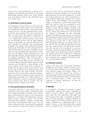 Central Sensitization in EDS | PDF | Physical Therapy | Wellness