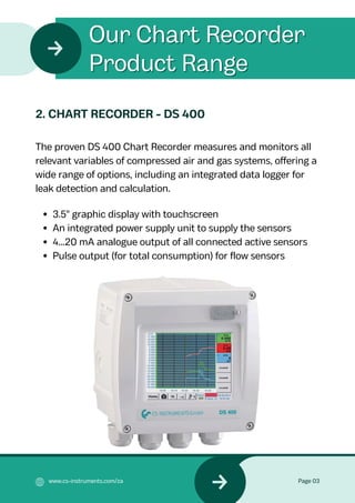CS Instruments – Chart Recorders Accurate Monitoring. Reliable ...