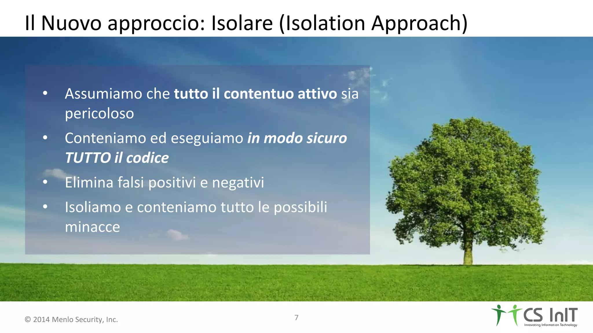 Menlo Security Isolation Platform | PPTX