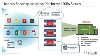 Menlo Security Isolation Platform | PPTX