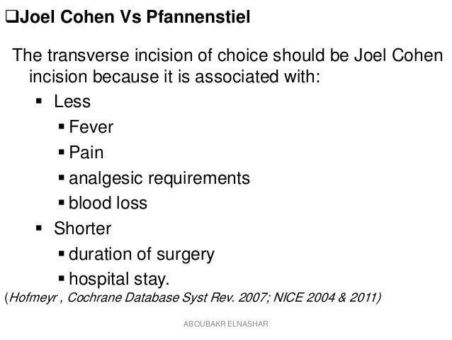 Caesarean Section: An interactive session