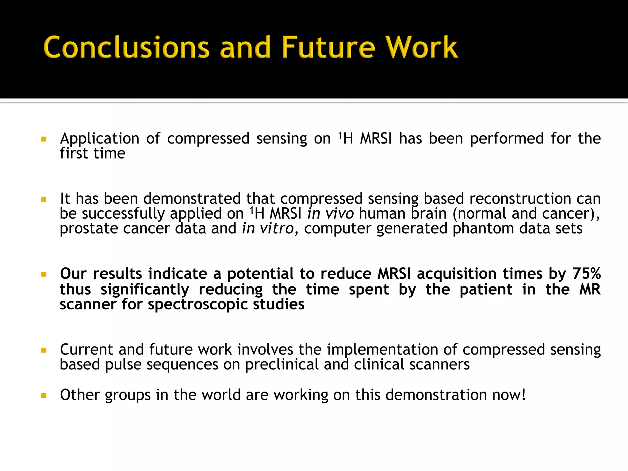 Introduction to compressed sensing MRI | PDF