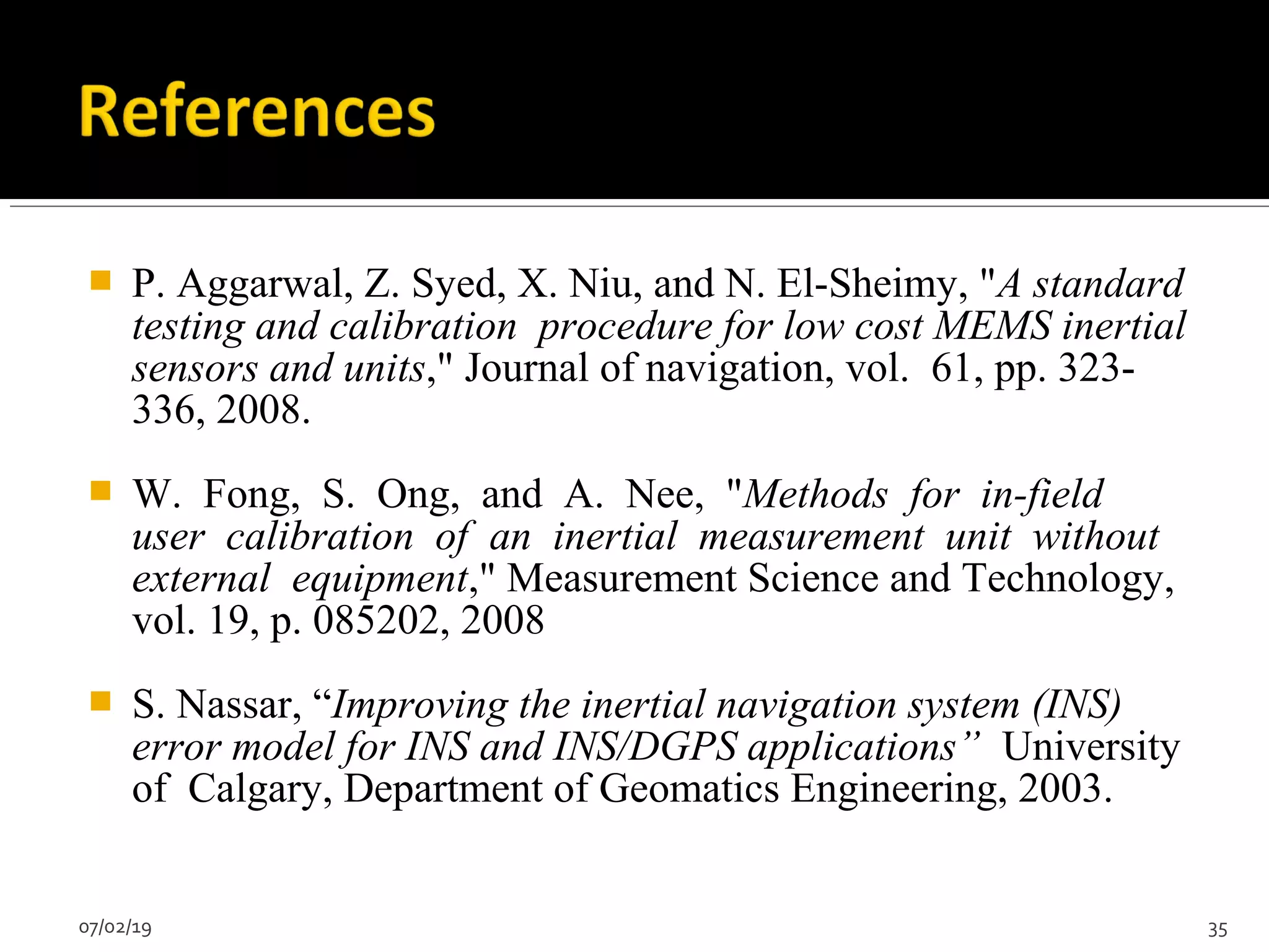 Inertial navigation systems | PPT