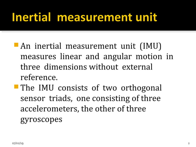Inertial navigation systems | PPT | Physics | Science