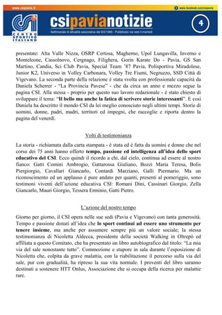 CSI Pavia Notizie n.2 del 14.01.20