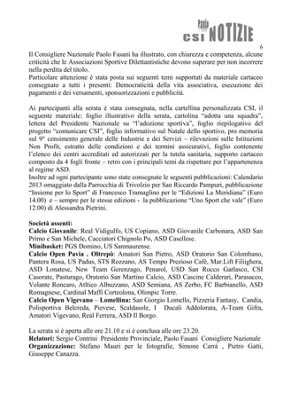 Csi pavia notizie_n_41_del_20.11.12