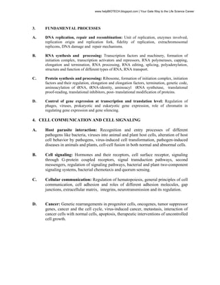 Csir syllabus paper 2011 | PDF