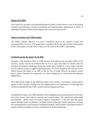 CSIR | DOCX