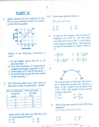 Csir ugc-net-math-june-2014 question paper | PDF