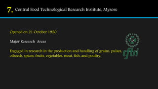 CSIR Labs : 38 Labs in India | PPTX
