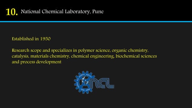 CSIR Labs : 38 Labs in India | PPTX