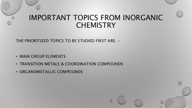 CSIR NET Chemical Sciences Syllabus | Study Material | PPT